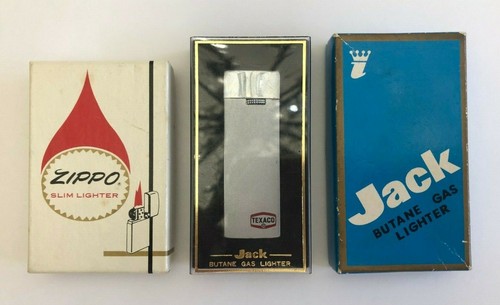 3 TEXACO LIGHTERS ALL IN ORIGINAL BOXES | eBay