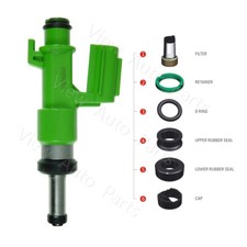 Set of 8 Fuel Injector 23209-39135 2320939135 for 2007-2008 Toyota ...