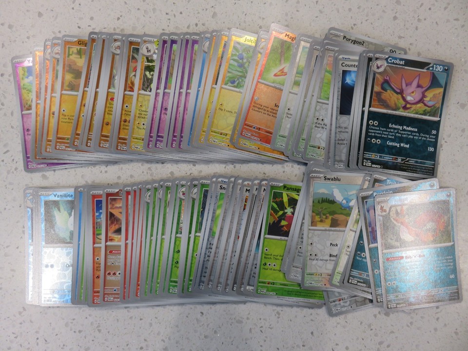 Pokemon Paradox Rift (PAR/SV04) Lot – 526 Cards – 104 RH / 39 Holo – NM ...