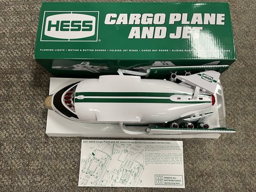 + Hess 2021 Cargo Plane and Jet Lights & Sounds LNIB | eBay