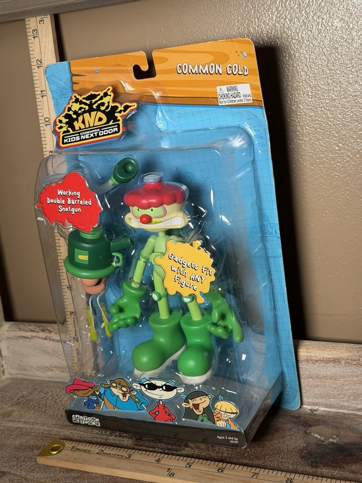 Codename Kids Next Door Common Cold Action Figure Cartoon Network 2005 ...