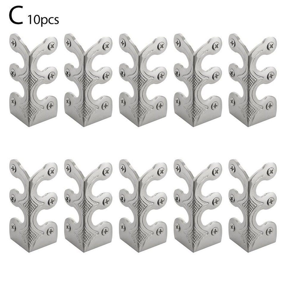 10x Skiffers Kickboard Corner Guards,Skirting Board Corner Guards,Brass ...