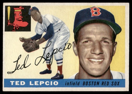 1955 Topps - Ted Lepcio #128 | eBay