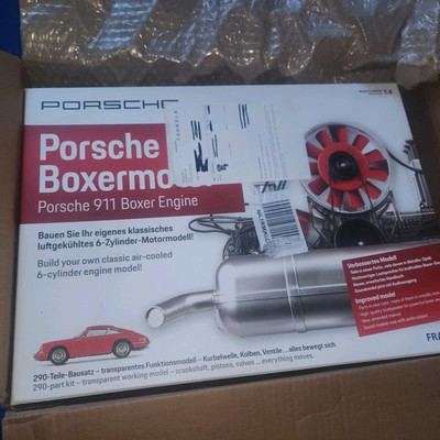 Porsche Flat-Six Boxer Engine Model Kit, Porsche Museum Edition ...
