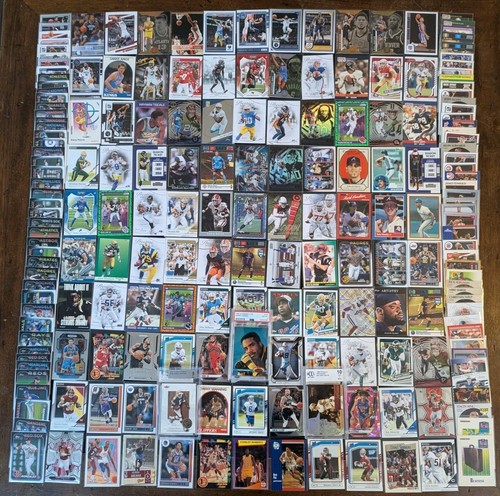 HUGE MULTI SPORTS CARD LOT PSA SERIAL #'d ROOKIES RC PRIZM GRADED BONDS ...