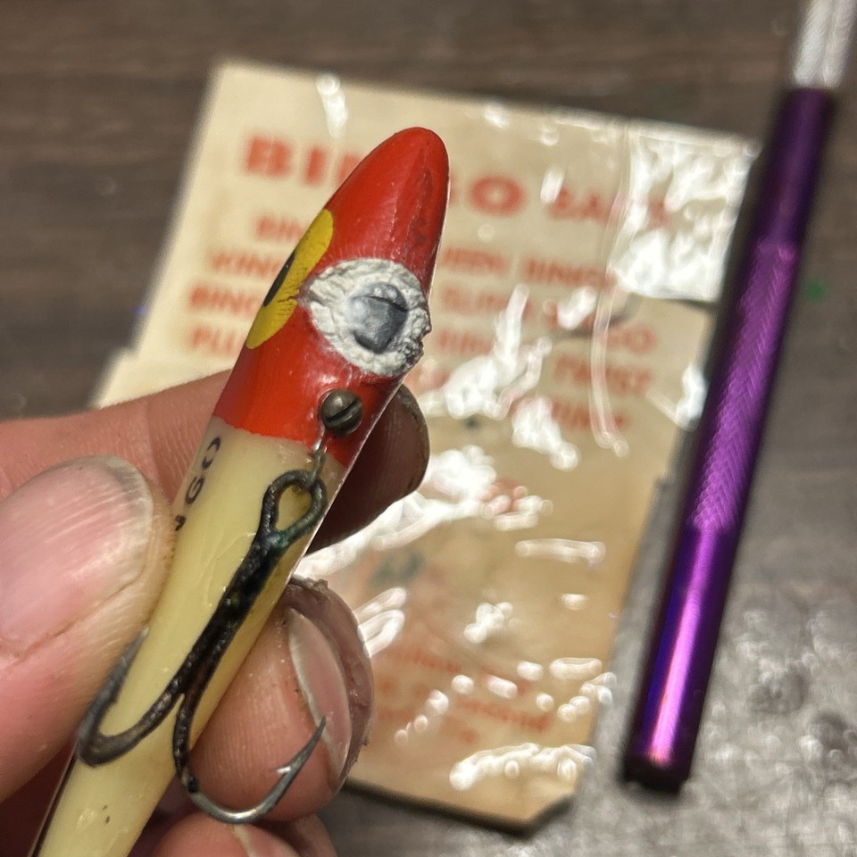 Vintage Queen Bingo Fishing Lure in Original Packaging Corpus Christi ...