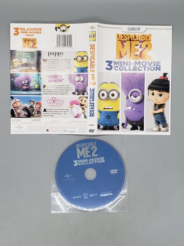 Despicable Me 2: 3 Mini-Movie Collection (DVD) No Case No Tracking ...