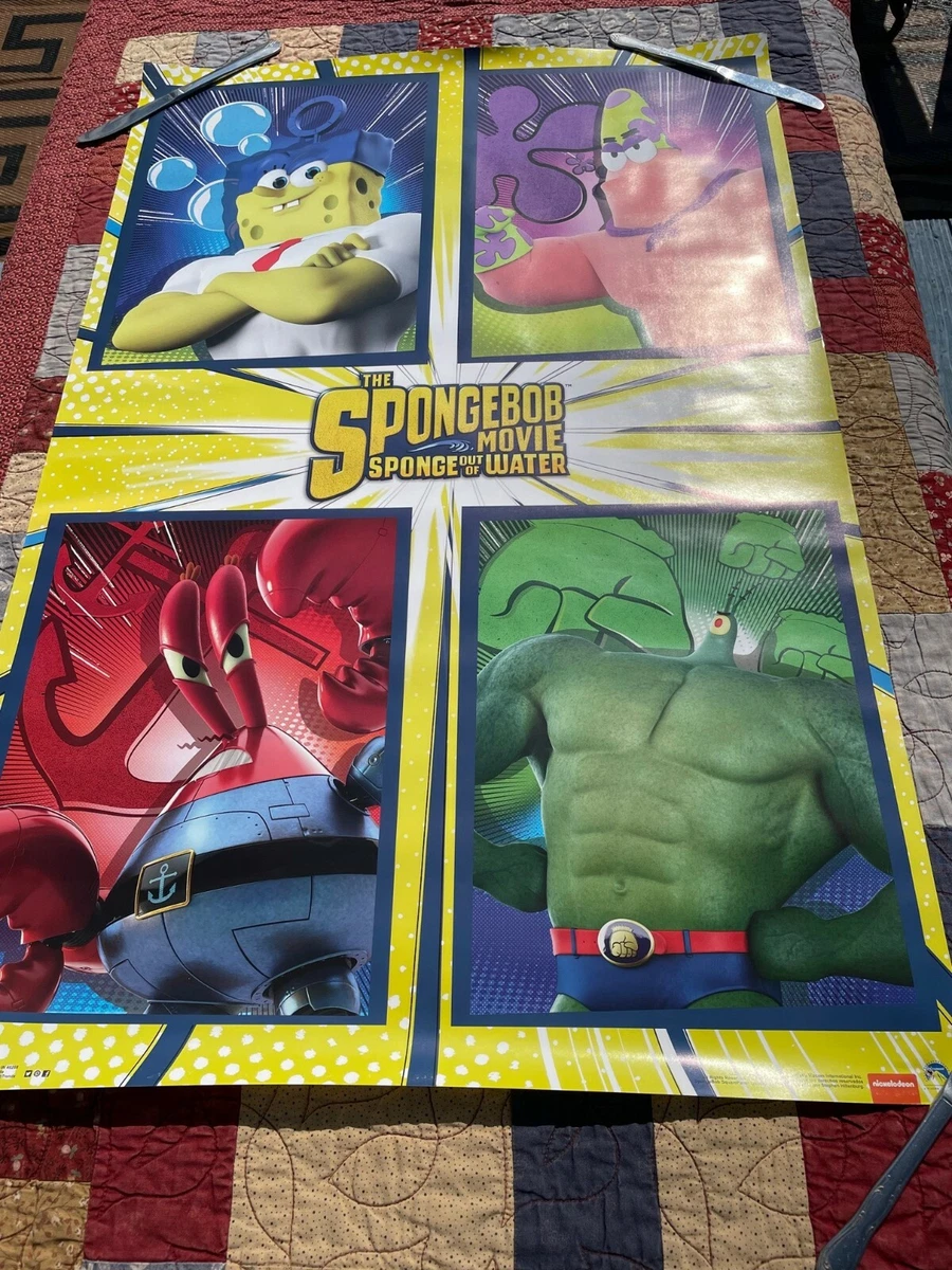 Spongebob Movie 2 Sponge Out Of Water Poster