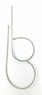 Silver Metal Cable Temples 155mm fits Ray-Ban Sunglasses RB3025 ...