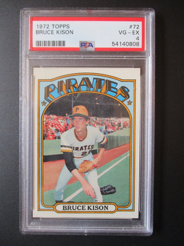 1972 Topps - #72 Bruce Kison (RC) for sale online | eBay