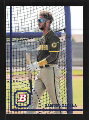 Samuel Zavala 2022 Bowman Heritage Prospects San Diego Padres #BHP-59 ...