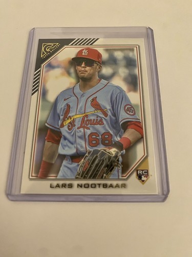 Lars Nootbaar 2022 Topps Gallery Rookie Card RC St Louis Cardinals #12 ...