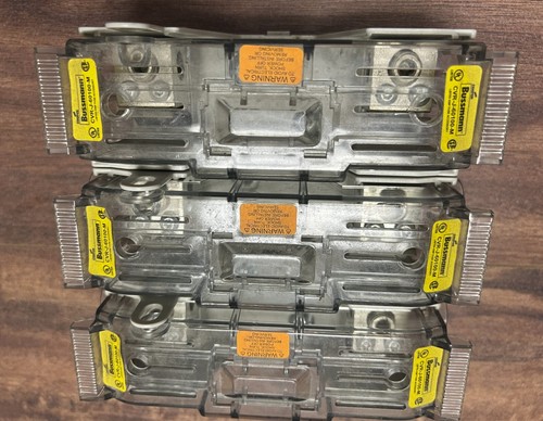 Eaton Bussmann Jm60100-3Cr Fuse Block,Industrial,100A,3 Pole 600VAC w ...
