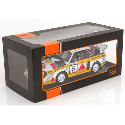 AUDI SPORT QUATTRO S1 E2 N.6 1000 LAKES RALLY 1985MIKKOLA/HERTZ 1:18 | eBay