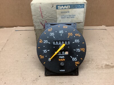 1979 SAAB 900 Classic Speedometer VDO Tacho 8560419 Jeep GM 52k 1979 ...