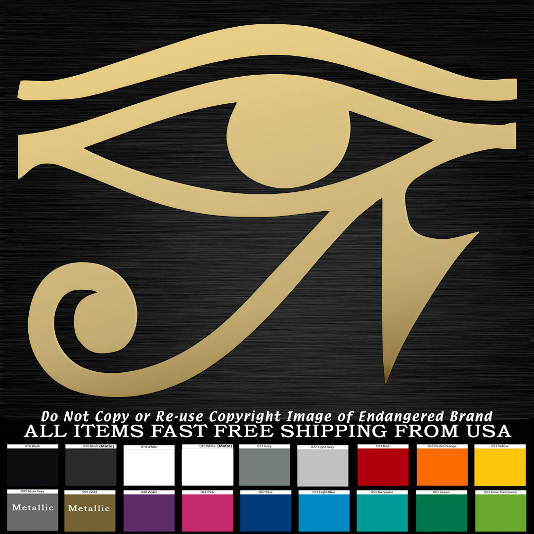 Funny Eye of Ra Isis JDM Boost Drift Fits Jeep Truck Car Sticker Decal ...