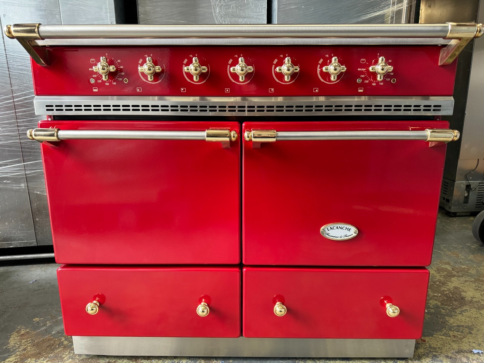 Lacanche Electric Induction 100cm Range Cooker Double Oven Appliances ...