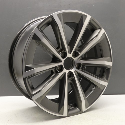 VOLVO V60 & S60 18" ALLOY WHEEL RIM 8J DOUBLE SPOKE MATTE GRAPHITE ...