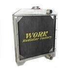 Aluminum Radiator For Case 1840 1845C Diesel Motor Skid Steer Loaders ...