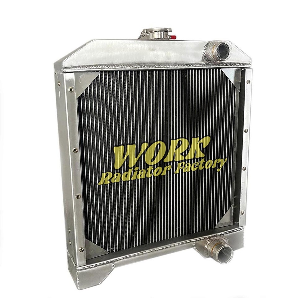 Aluminum Radiator For Case 1840 1845C Diesel Motor Skid Steer Loaders ...
