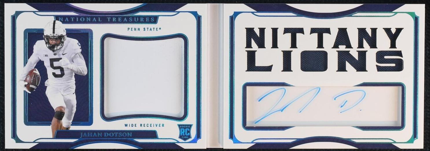 2022 Panini National Treasures Collegiate - College Materials Signature ...