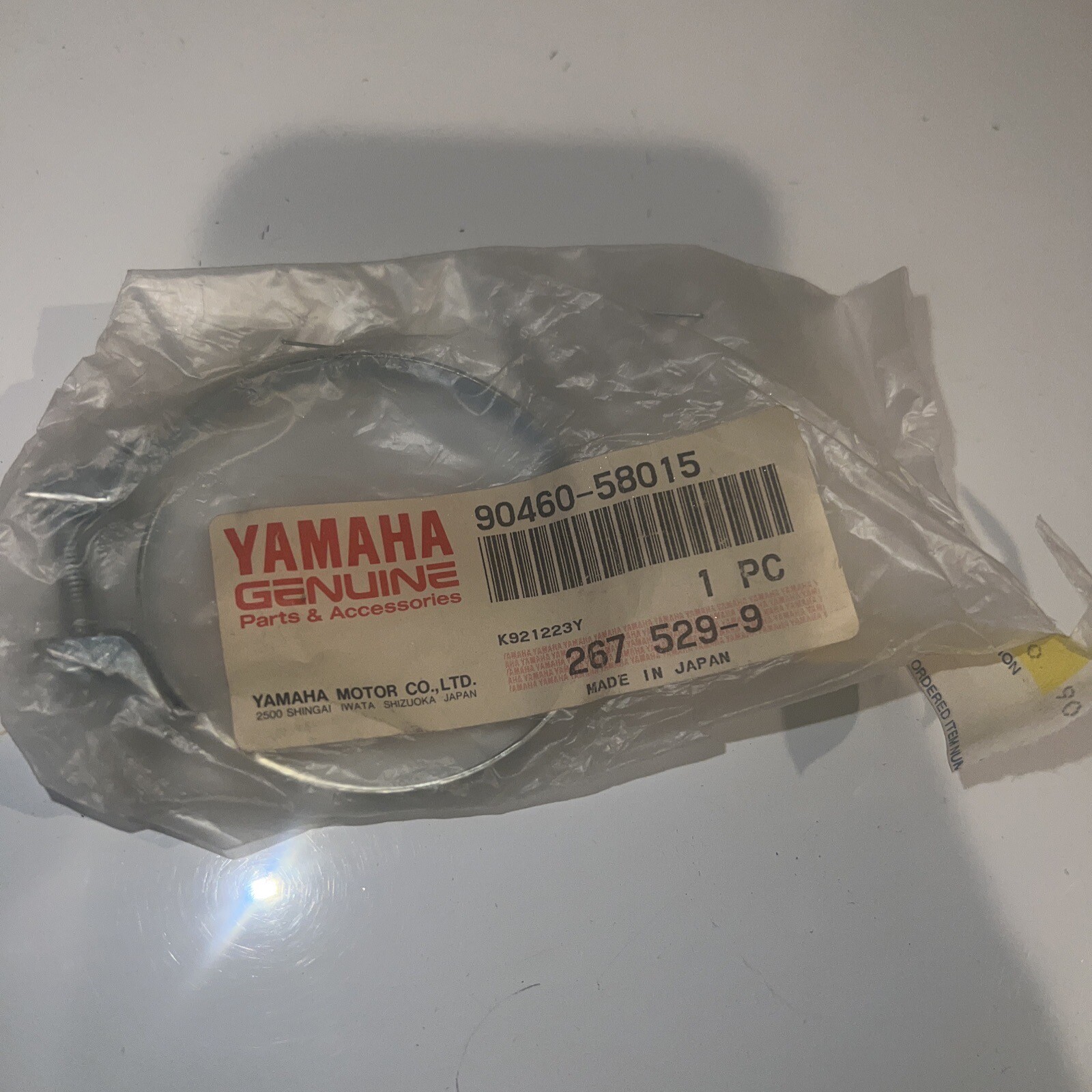 Yamaha OEM Part 90450-58002-00 Hose Clamp ASSY for sale online | eBay
