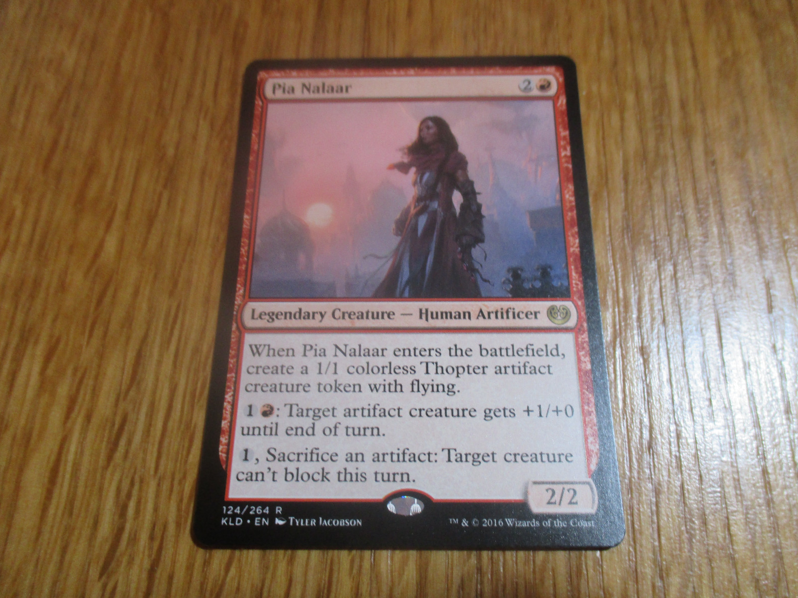 x1 Carte Magic MTG Pia Nalaar Rare VO (Kaladesh) | eBay