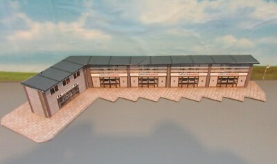 N Gauge Bus Station Card Kit,Self Assembly with Paving, For Any Bus ...