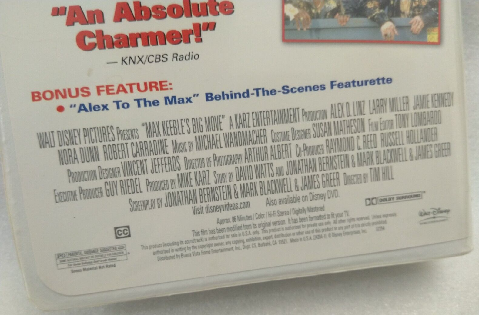 VHS Max Keebles Big Move (VHS, 2002, Walt Disney) 786936167573| eBay