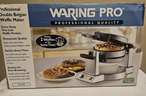 Waring Pro wmk600 Professional Quality double Belgian waffle maker ...