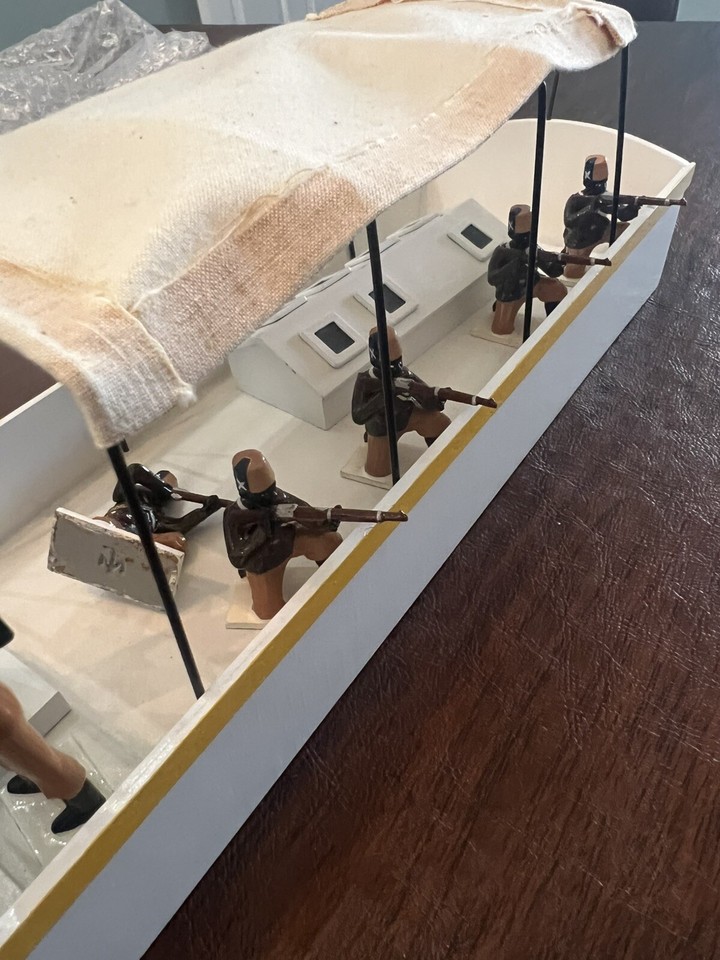 Trophy - Sudan War - Nile River Gun Boat | eBay