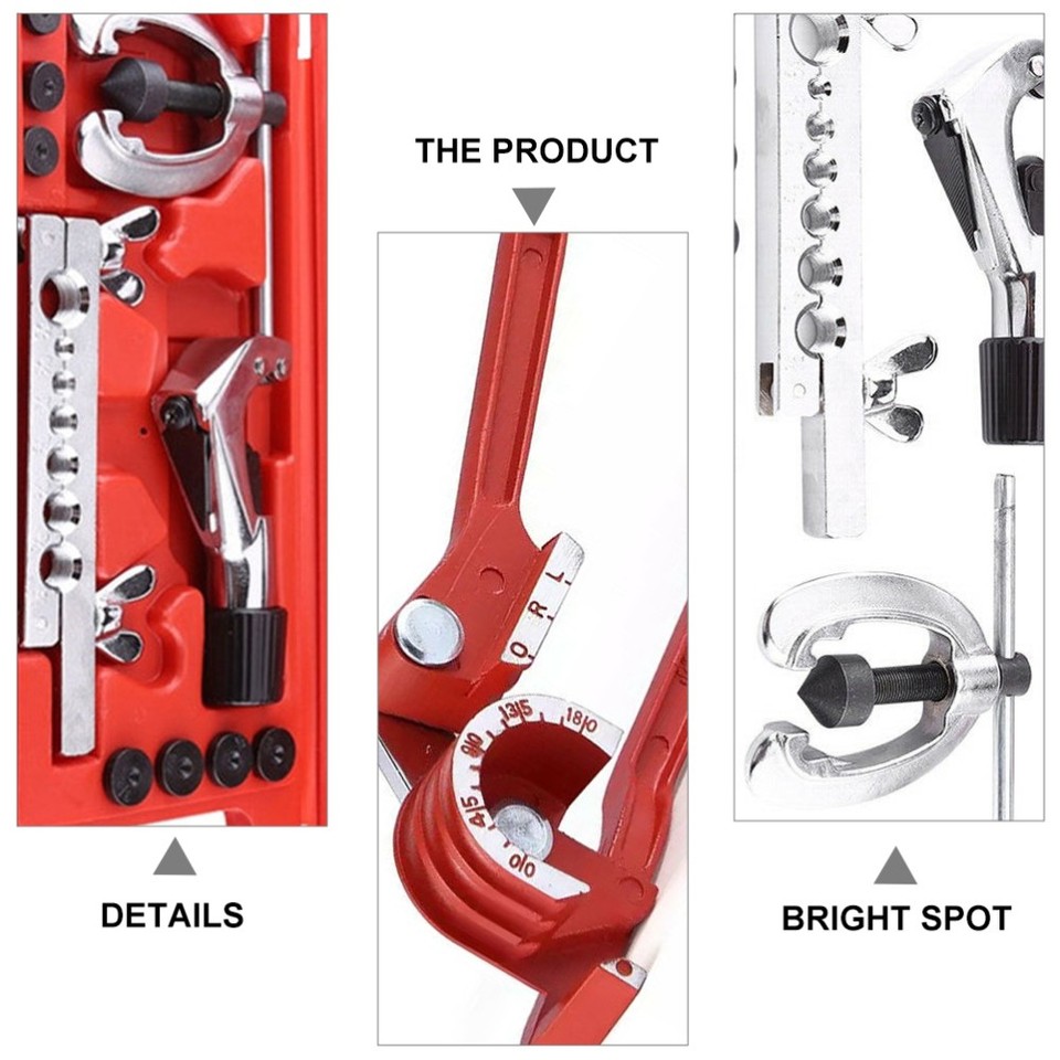 12 Pcs Air Conditioner Reamer Set Flaring Tool Kit Tube Expander | eBay