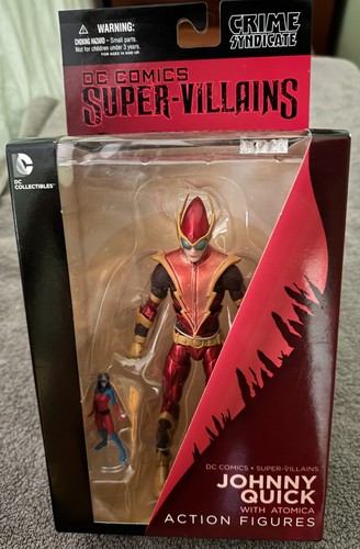 DC COMICS SUPER VILLIANS - Johnny Quick Figure, 2014 NIB - FREE ...