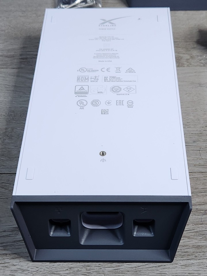NEW Starlink Gen 2 UTP-221 320W 49V Power Supply + Cord + Wall Mount ...
