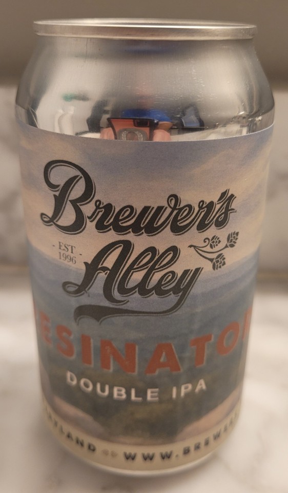 CRAFT Beer Can Craft Resinator Double IPA Brewer's Alley Frederick ...