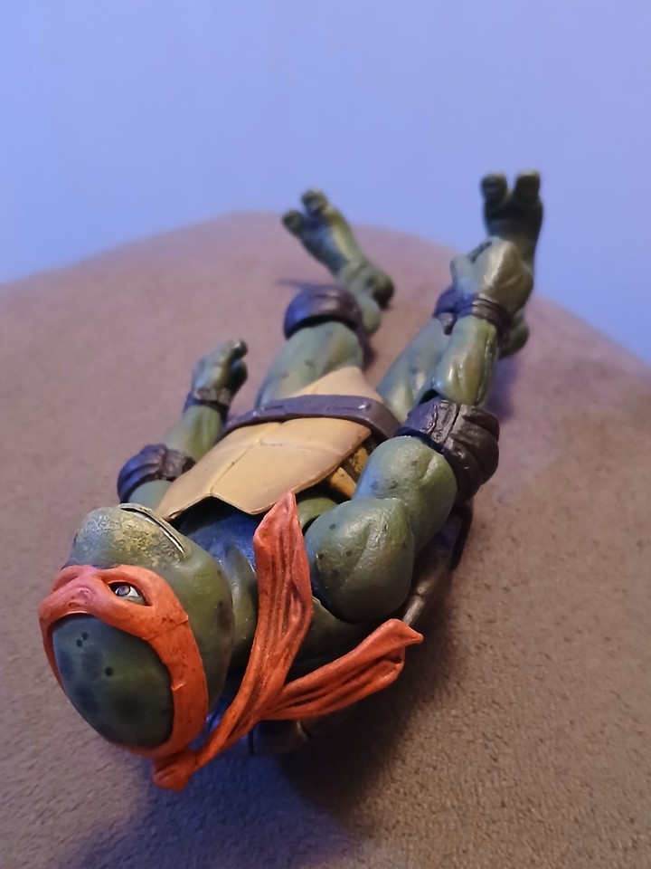 TMNT NECA Michaelangelo Figure Ninja Turtles 2018 Viacom Movie Mike | eBay