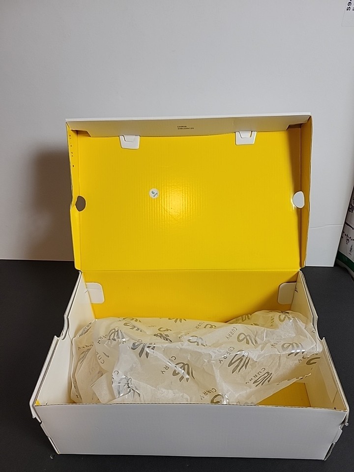 Empty CURRY Shoe Box - Replacement Box Only - No Shoes- w/original ...