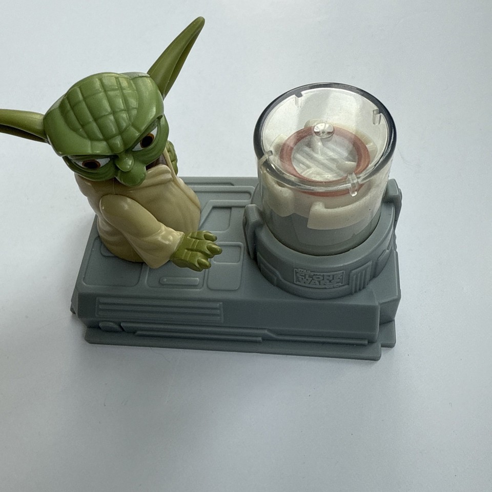 McDonald's 2011 Star Wars Clone Wars YODA Levitator Jedi Happy Meal Toy ...