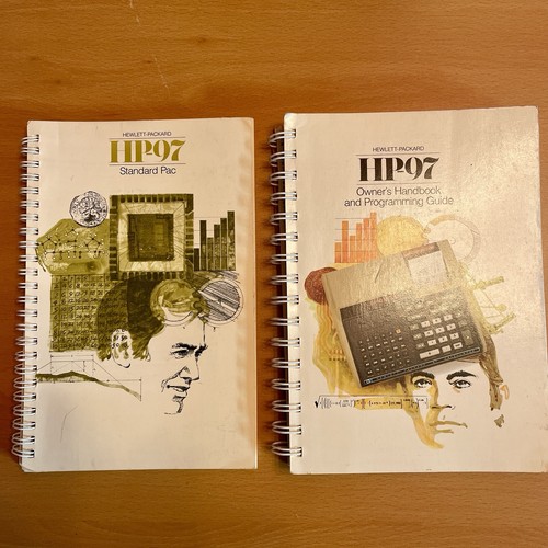 Hewlett Packard HP-97 Owner's Handbook & Programming Guide + Standard ...