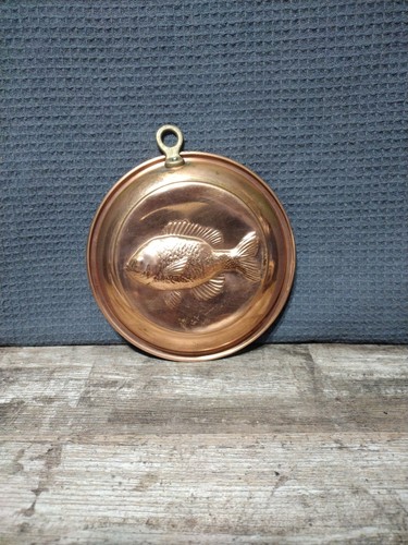Round Solid Copper Mold with Fish | eBay