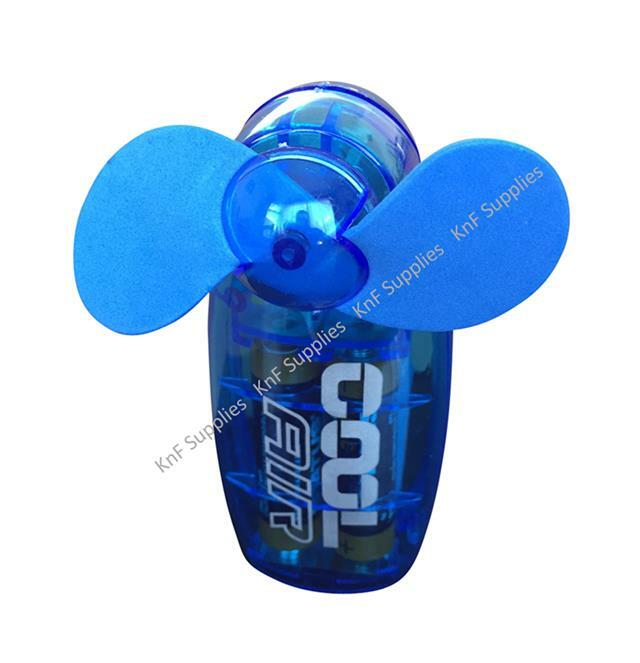 BLUE Mini Portable Pocket Hand Held Fan Cool Air Travel Fan | eBay UK