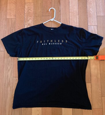Faithless Band T-Shirt All Blessed XXL New | eBay