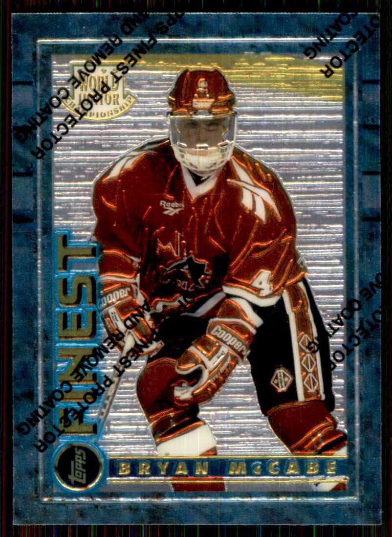 1994-95 Finest Bryan McCabe New York Islanders #150 | eBay