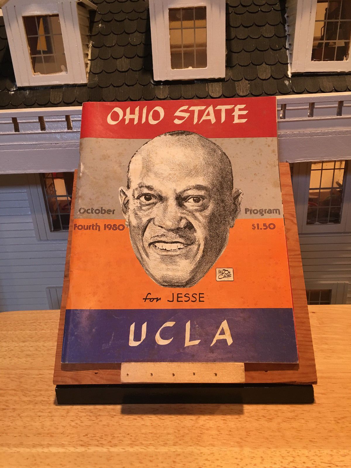 1980 OSU VS UCLA FOOTBALL PROGRAM HONORING JESSE OWENS 10/04/1980 | eBay