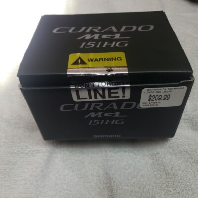 Shimano Curado Mgl 151 HG. Right Handed BRAND NEW IN THE BOX ...