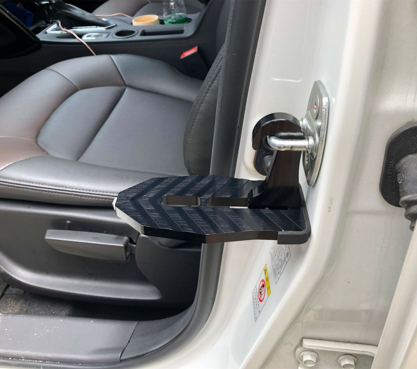 Black Folding Car Door Latch Hook Step Mini Foot Pedal Ladder For Truck ...