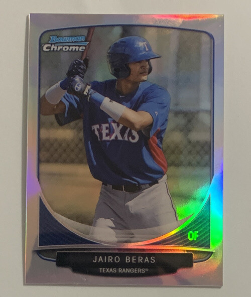2013 Bowman - Cream of the Crop Chrome Mini Refractor Jairo Beras #CC ...