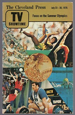 1976 TV SHOWTIME GUIDE~MONTREAL OLYMPICS~ONE LIFE TO LIVE~SEARCH FOR ...