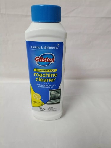Glisten Dishwasher Magic Machine Cleaner & Disinfectant 12oz Lemon ...