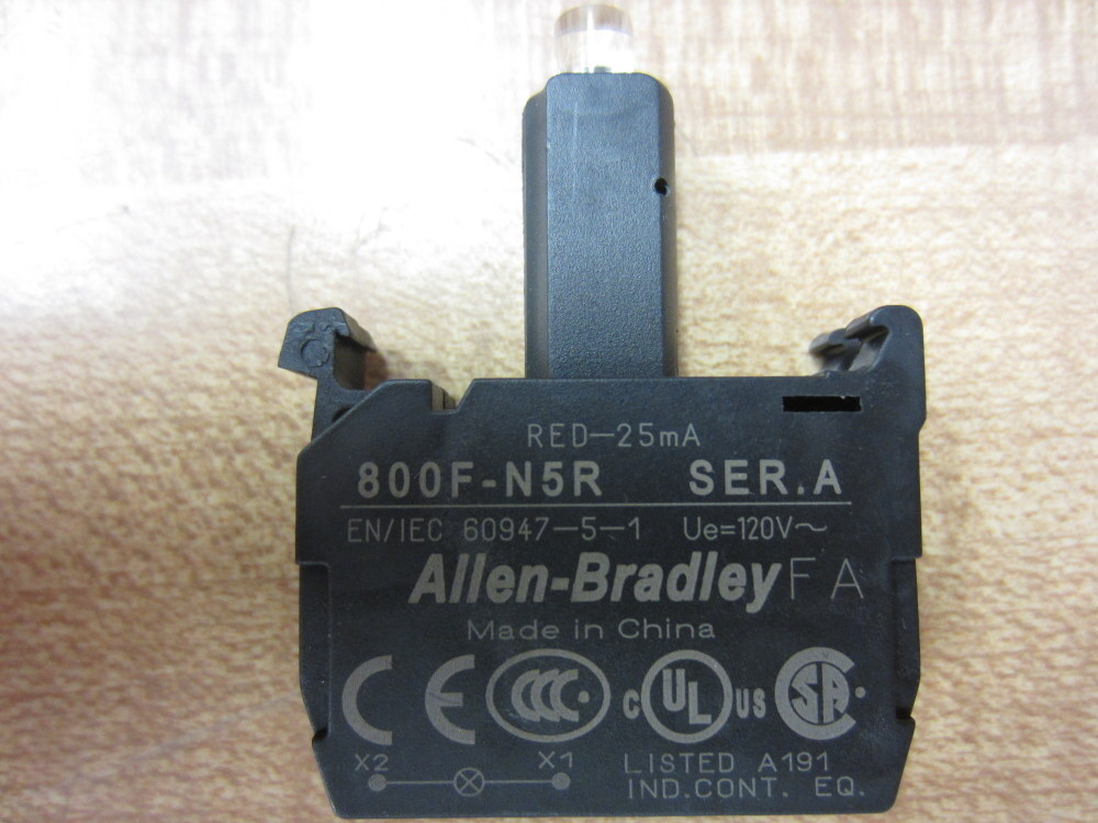 Allen Bradley 800F-N5R Light Module 800FN5R Series A (Pack of 3) | eBay
